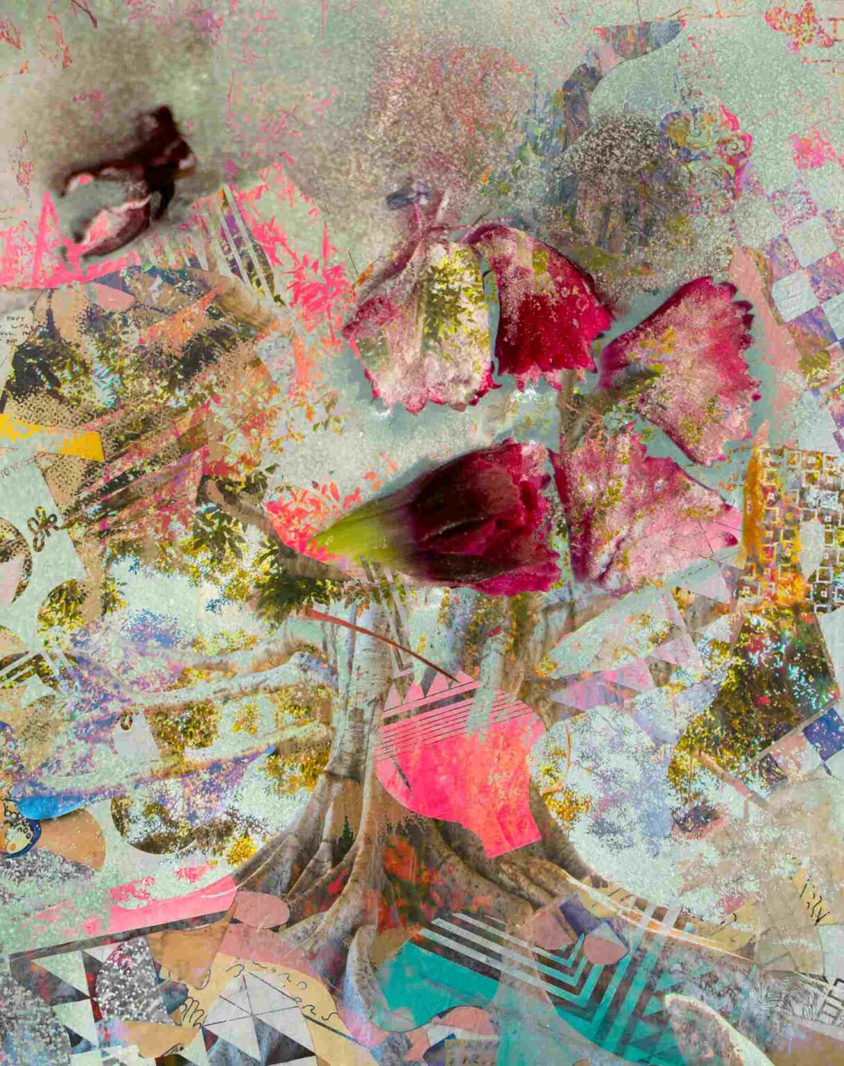 Unlock Your Creativity with Free Printable Collage Papers | Organic ...