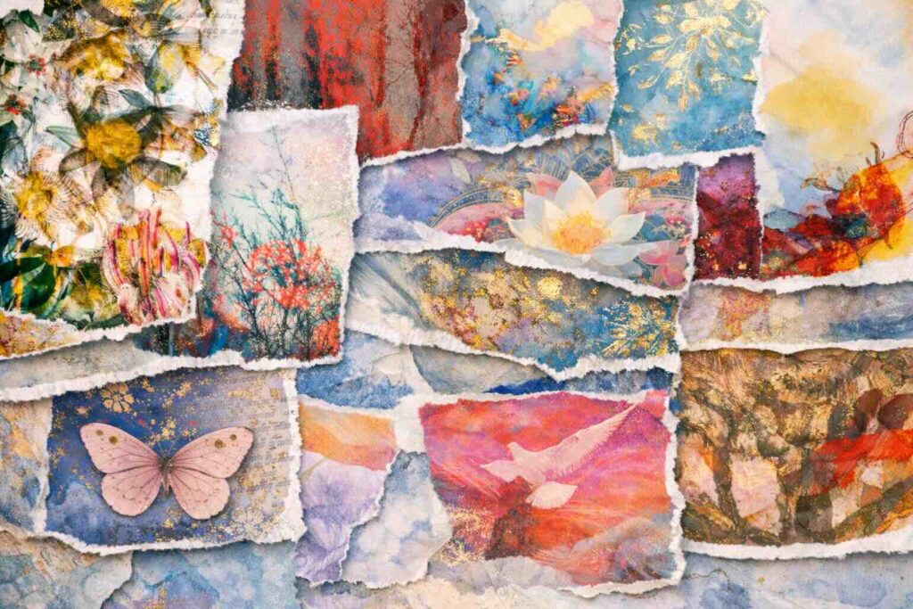 Creative Collage Art Ideas for Art Journals (With Free Printables ...